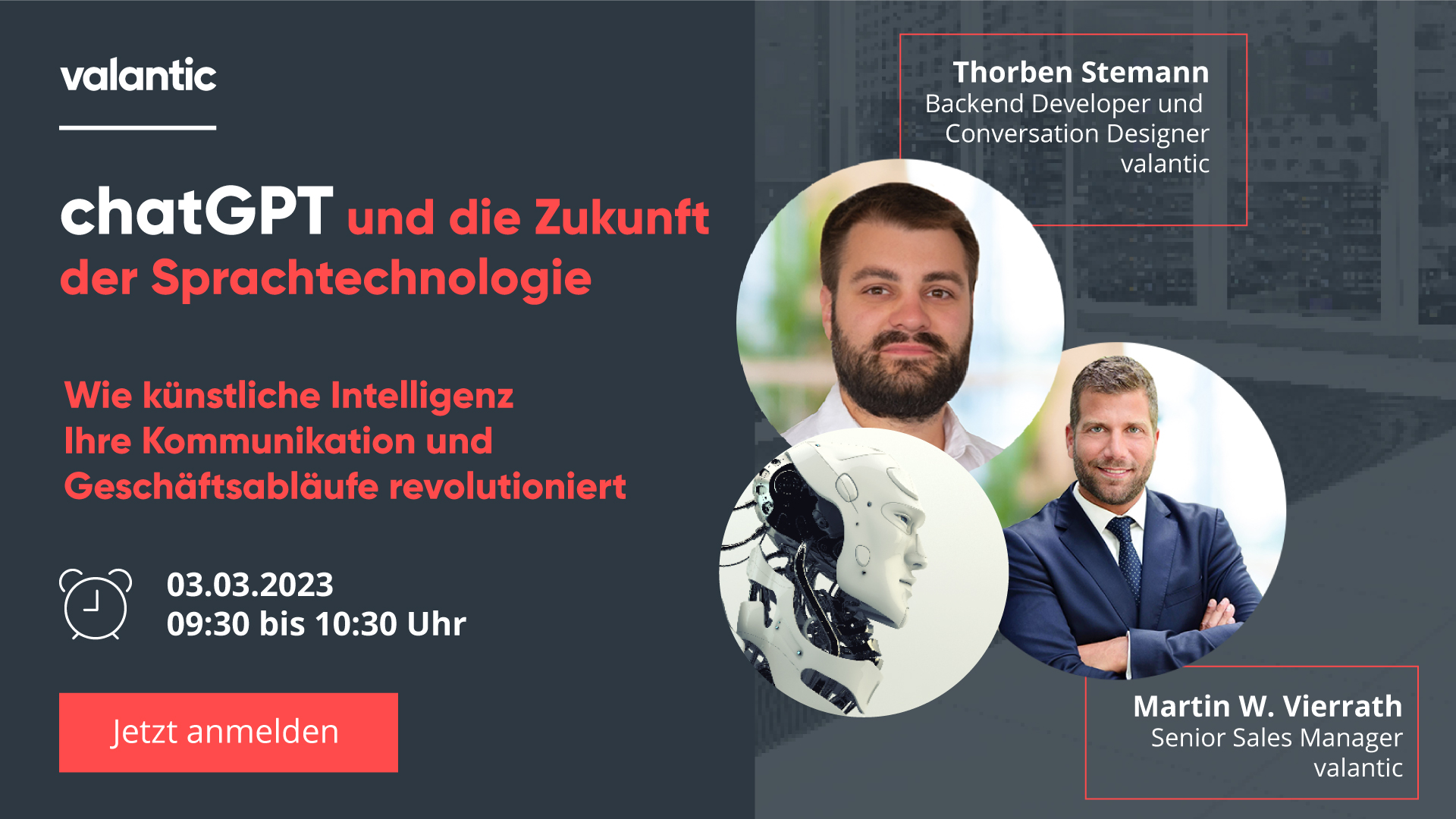Webinar: ChatGPT und die Zukunft der Sprachtechnologie